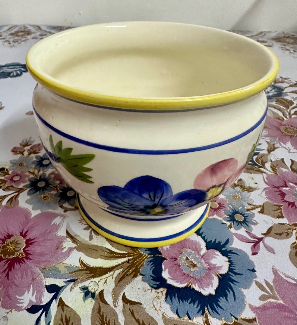 Hand Painted Ceramic Planters, Furniture & Home Living, Home Decor ...