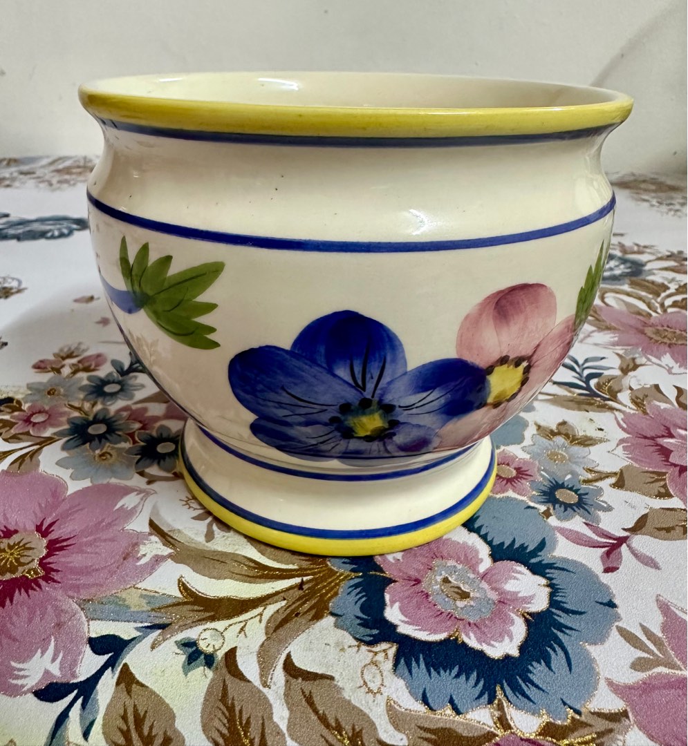 Hand Painted Ceramic Planters, Furniture & Home Living, Home Decor ...