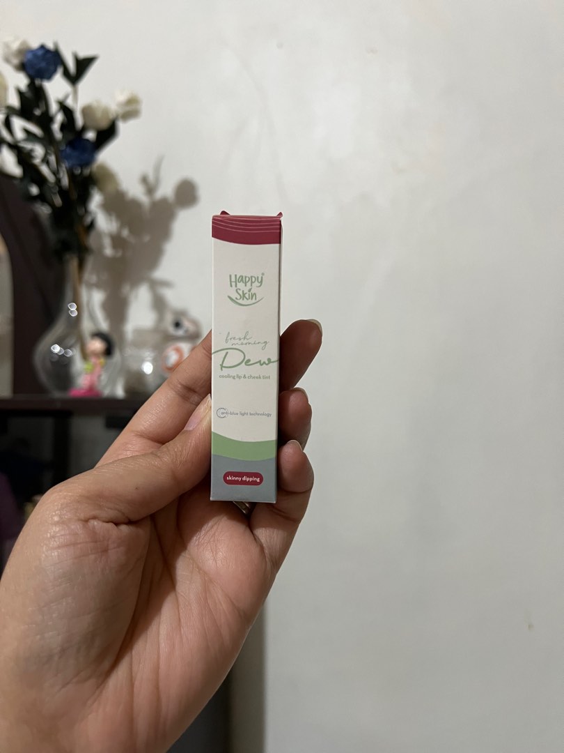 Happy Skin Fresh Morning Dew Cooling Lip and Cheek Tint in Skinny ...