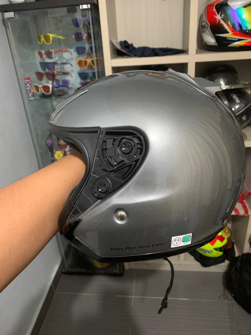 Helmet Original Shoei Jforce 2, Motorbikes on Carousell