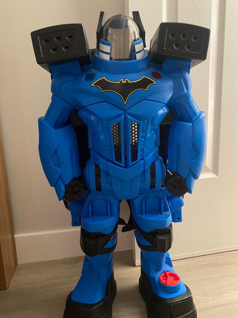 Imaginext DC Super Friends Batbot Xtreme Transforming Robot Playset ...