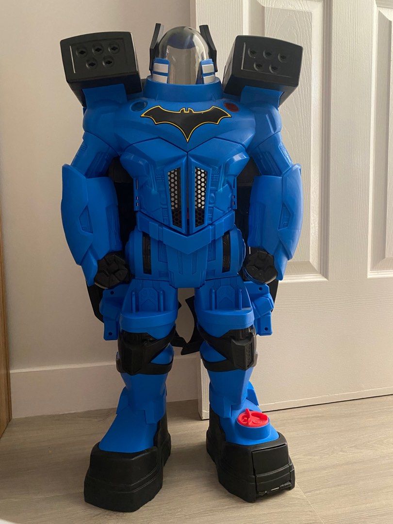 Imaginext DC Super Friends Batbot Xtreme Transforming Robot Playset ...
