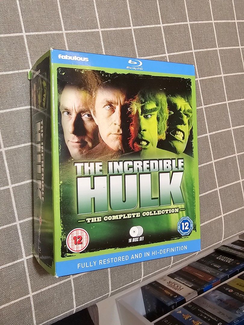 Incredible Hulk TV Series Complete Collection Blu Ray, Hobbies & Toys, Music & Media, CDs & DVDs ...