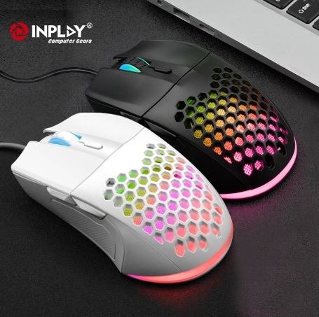 Inplay Usb Wired Rgb Gaming Mouse For Laptop Pc Desktop Computer M066 ...