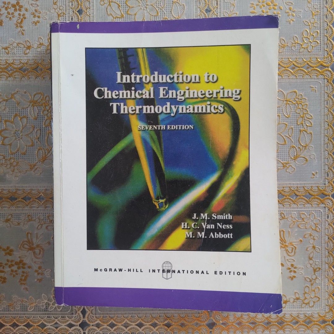 Introduction to Chemical Engineering Thermodynamics, Hobbies & Toys ...