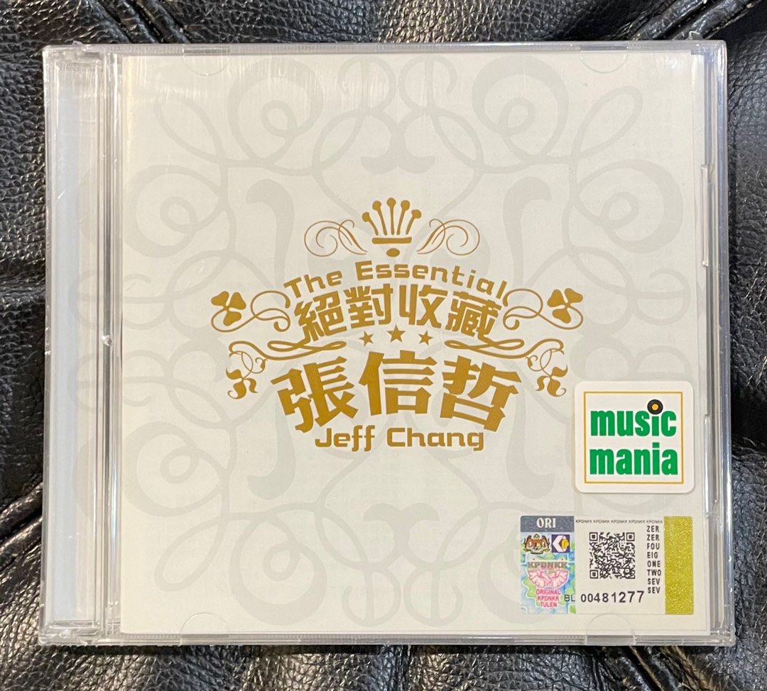 JEFF CHANG張信哲 The Essential 絕對收藏 (2CD)Brand-New全新現貨, Hobbies & Toys ...