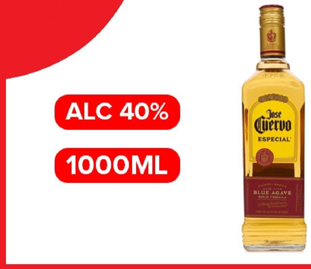 Jose Cuervo E Special Tequila 1 litre, Food & Drinks, Alcoholic ...