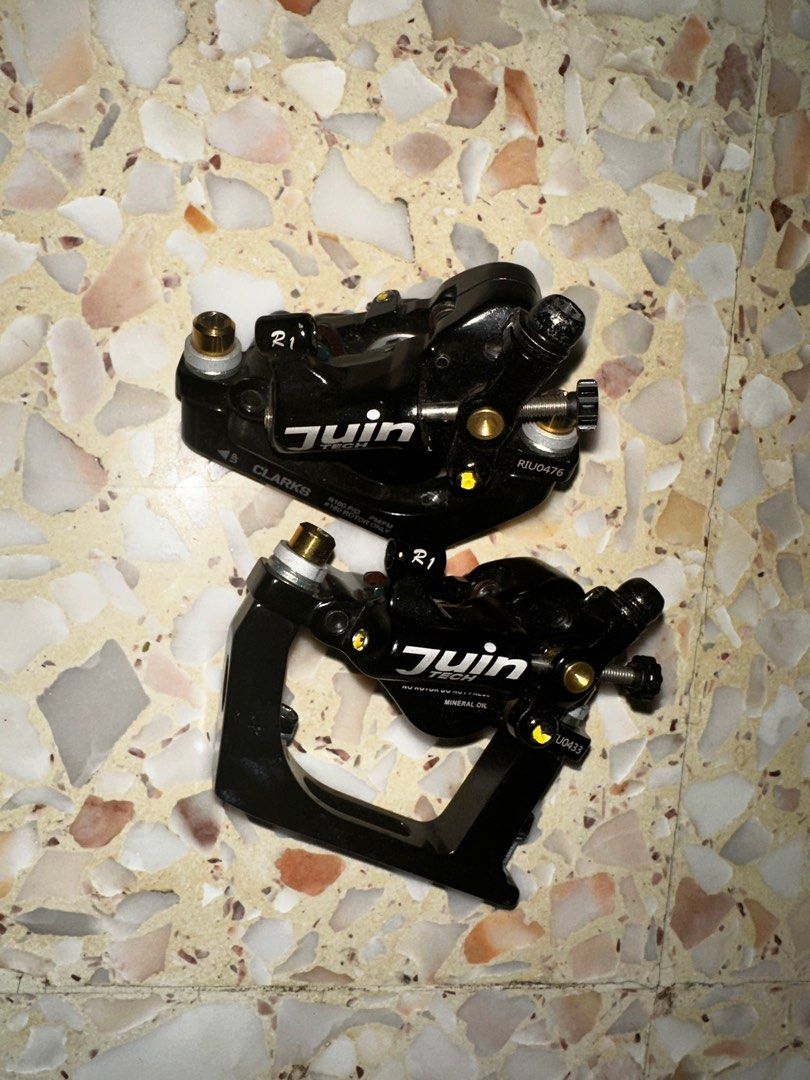 Juin-Tech R1 disc brake calipers, Sports Equipment, Bicycles & Parts ...