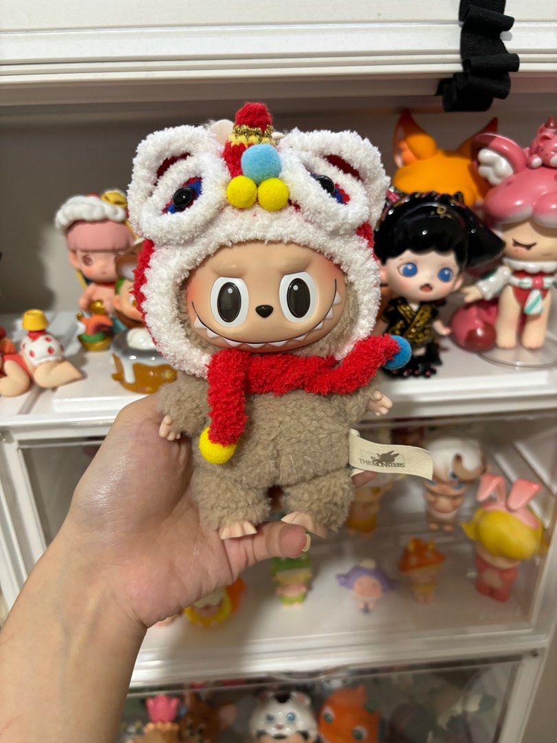 Labubu Macaron head wear, Hobbies & Toys, Toys & Games on Carousell