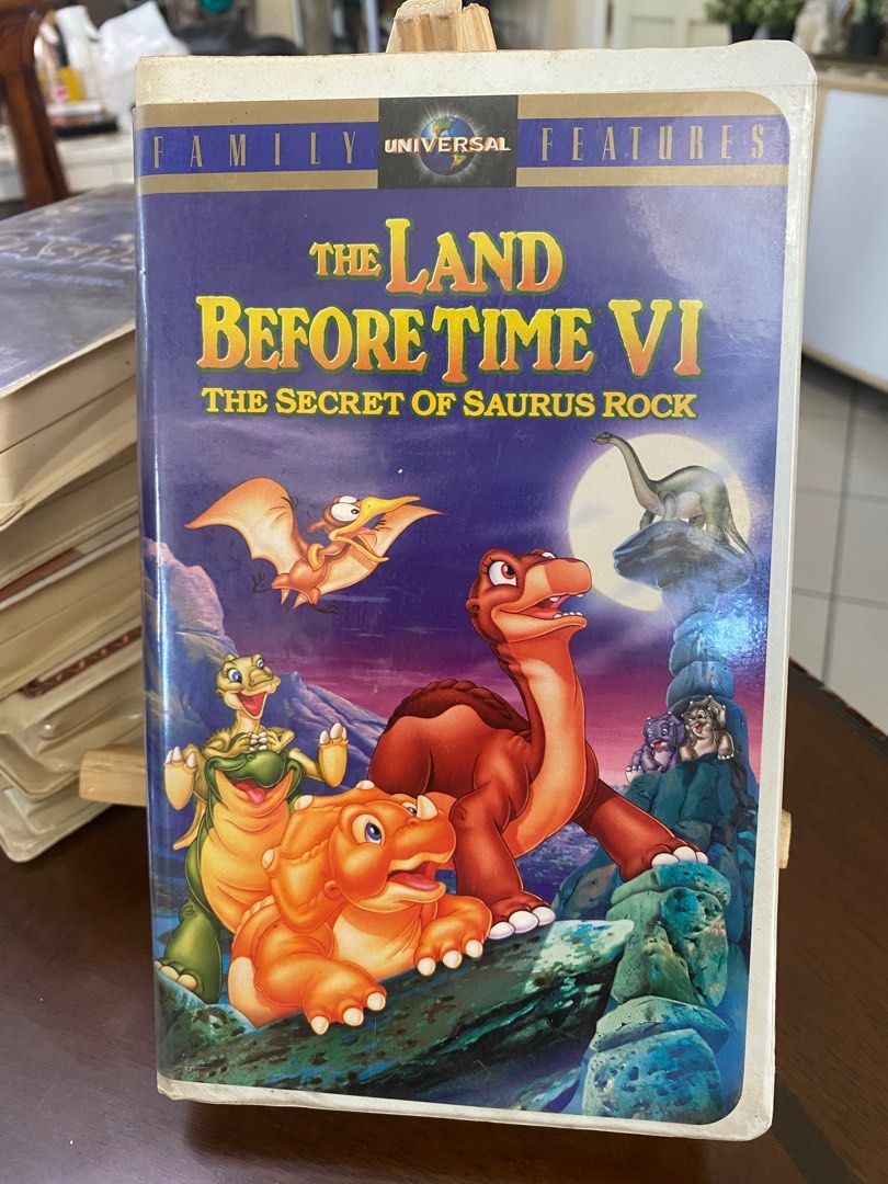 Land Before Time VI The Secret of Saurus Rock VHS Movie Clamshell Dinosaur Kids - Used Preloved ...
