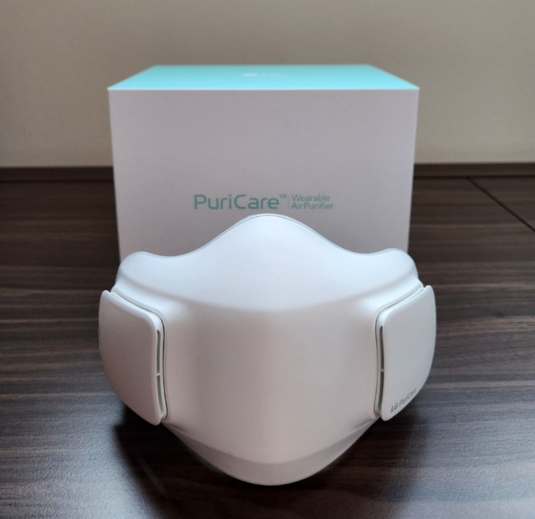 LG PuriCare Air Purifier Masker // Wearable Mask - AP300AWFA Korea LG ...