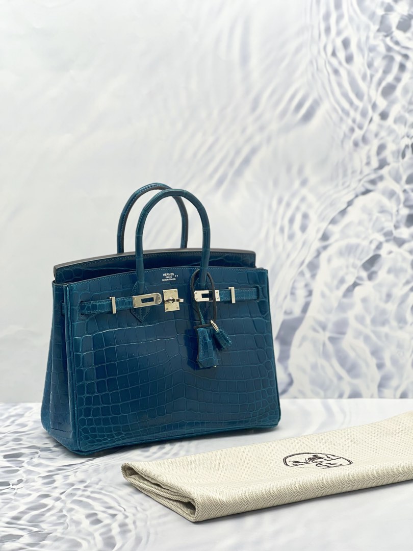 (LIKE NEW) HERMES BIRKIN 25 LIMITED EDITINO DOUBLE DOT STAMP SYMBOL ...
