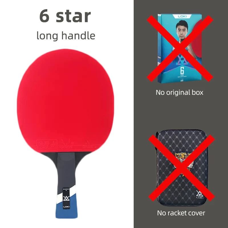 LOKI 9 Star Table Tennis Racket Professional 5+2 Carbon Ping Pong ...