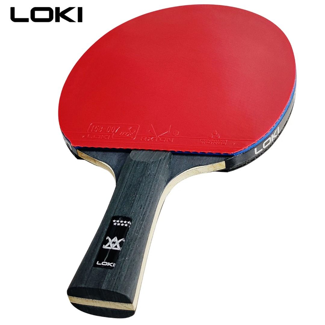 LOKI 9 Star Table Tennis Racket Professional 5+2 Carbon Ping Pong ...