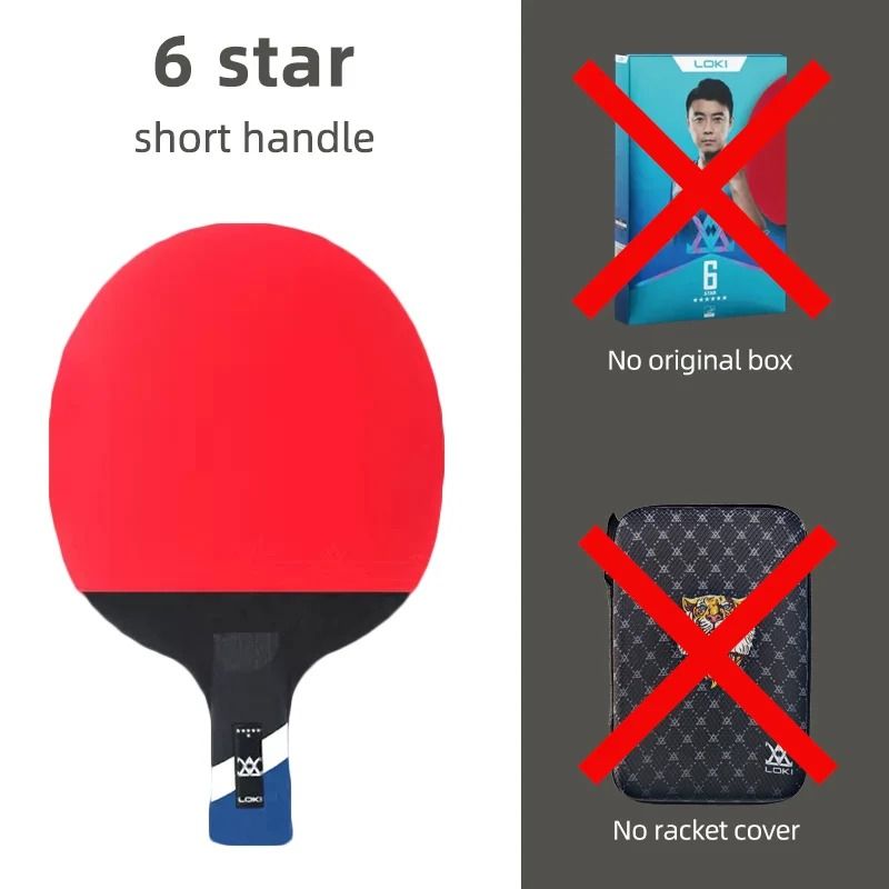 LOKI 9 Star Table Tennis Racket Professional 5+2 Carbon Ping Pong ...