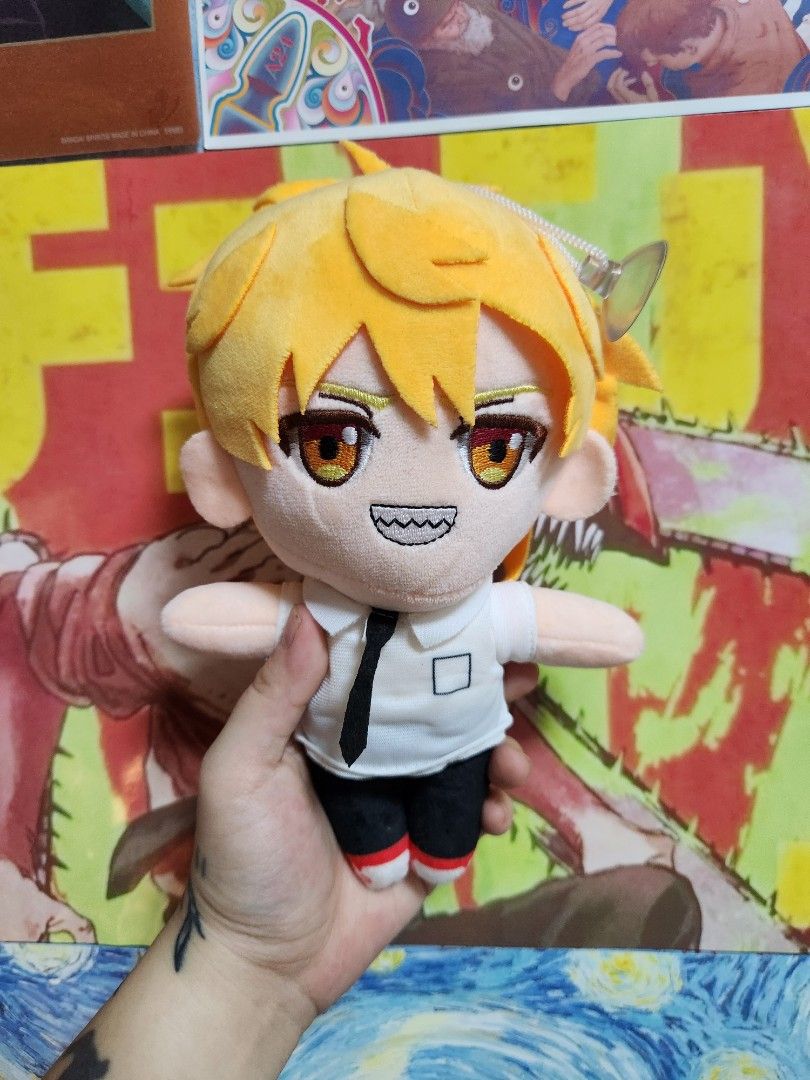 Makima and Denji Plush (CHAINSAW MAN), Hobbies & Toys, Toys & Games on Carousell