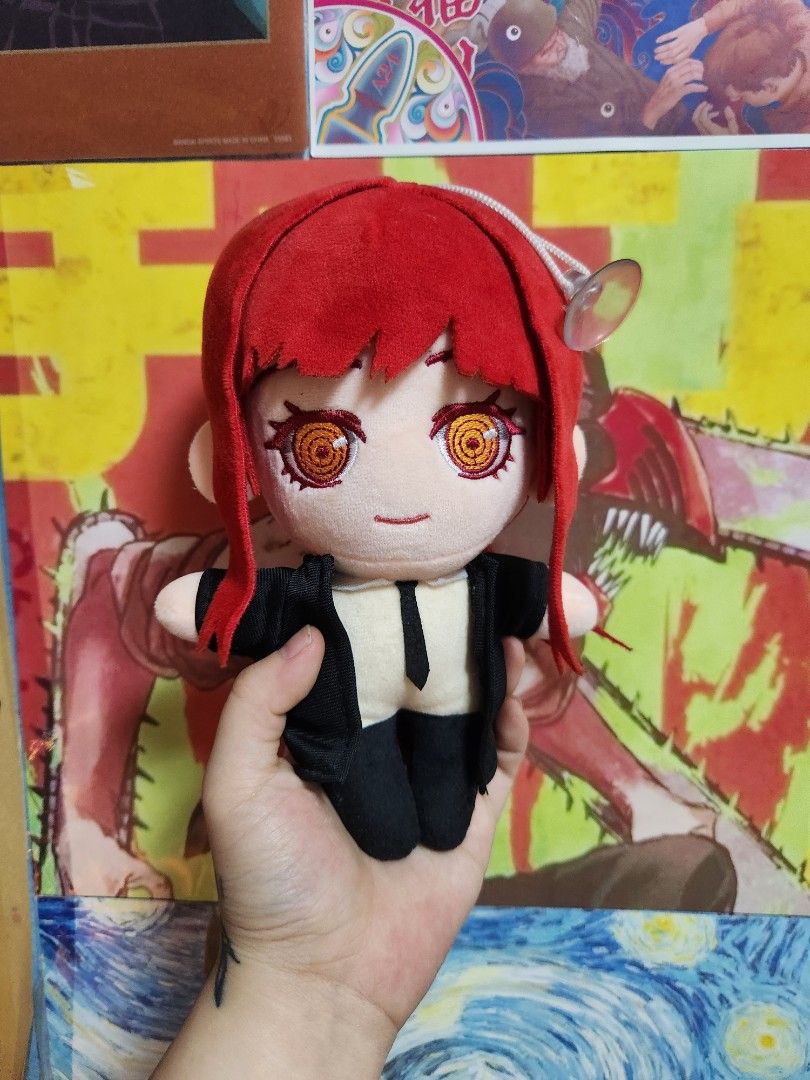 Makima and Denji Plush (CHAINSAW MAN), Hobbies & Toys, Toys & Games on Carousell