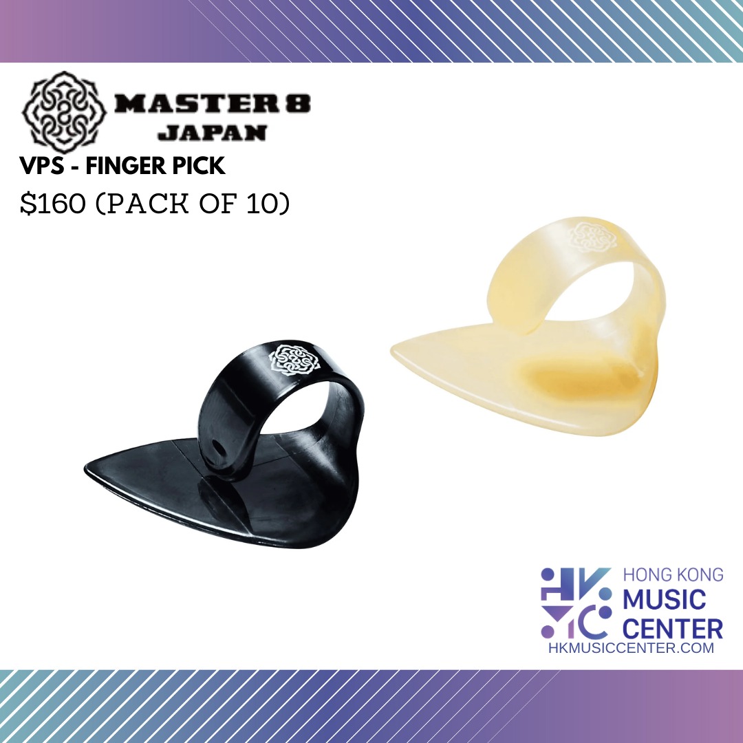 Master 8 VPS Finger Pick (Made in Japan) | 結他食指撥片 (日本製造), 興趣及遊戲, 音樂、樂器 ...