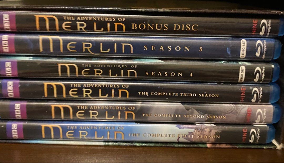 Merlin bluray complete set, Hobbies & Toys, Music & Media, CDs & DVDs ...