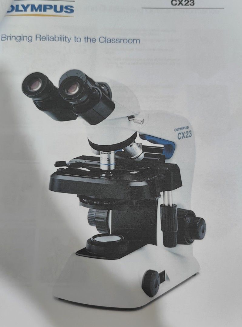 MICROSCOPE Olympus Omnibus CX23, Health & Nutrition, Health Monitors & Weighing Scales on Carousell