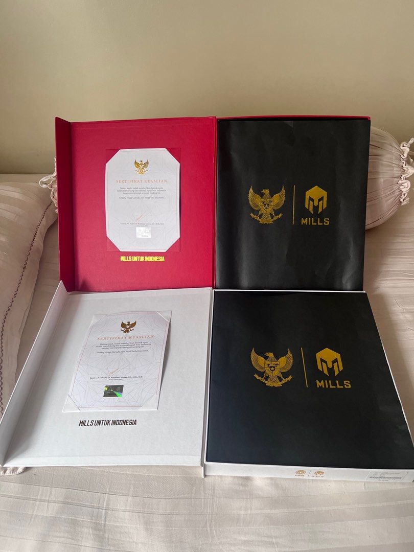 Mills Indonesia National Team (Timnas Indonesia) Jersey Home Away ...