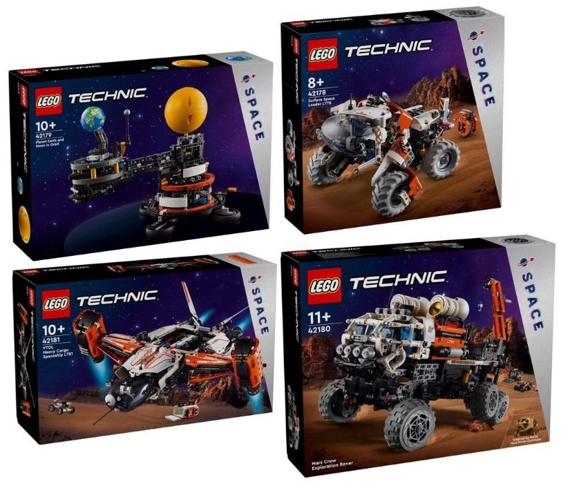 MISB Lego 42181 Technic VTOL Heavy Cargo Spaceship LT81 (2024) - Bundle ...