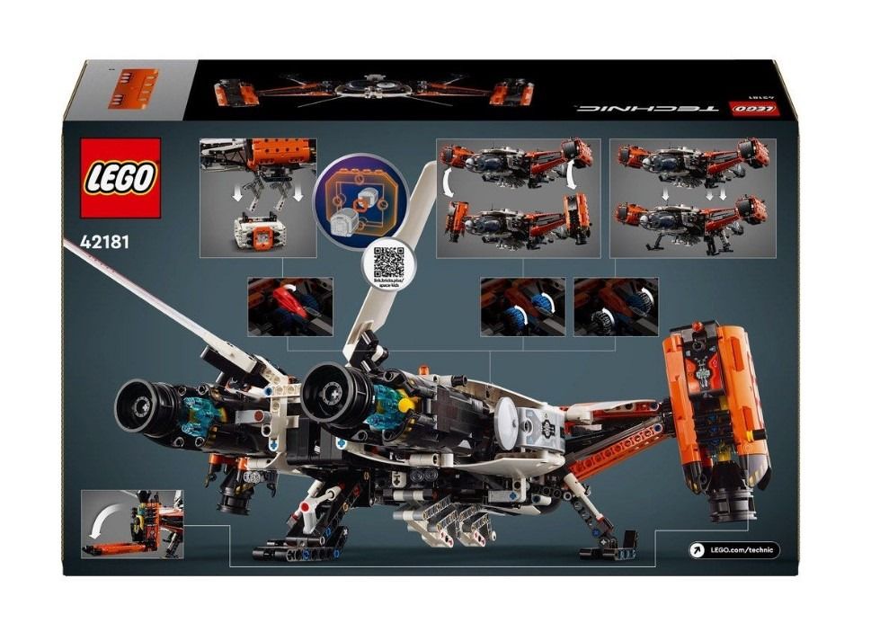 MISB Lego 42181 Technic VTOL Heavy Cargo Spaceship LT81 (2024) - Bundle ...