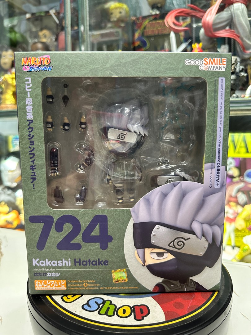 Nendoroid Naruto 724 Kakashi Hatake, Hobbies & Toys, Toys & Games on ...