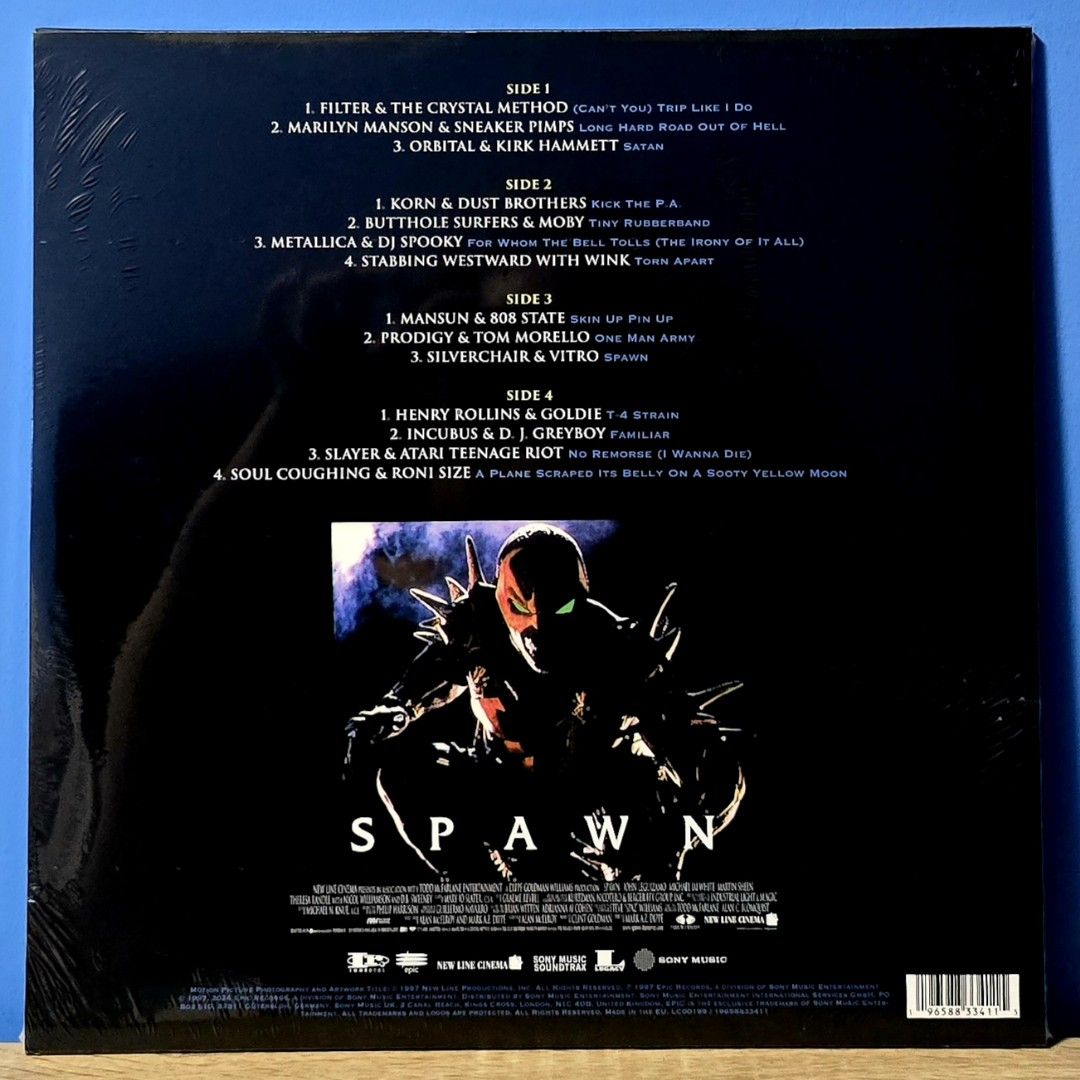 NEW 2LP : Various - Spawn (The Album) (Limited Edition Red Smoke Vinyl ...