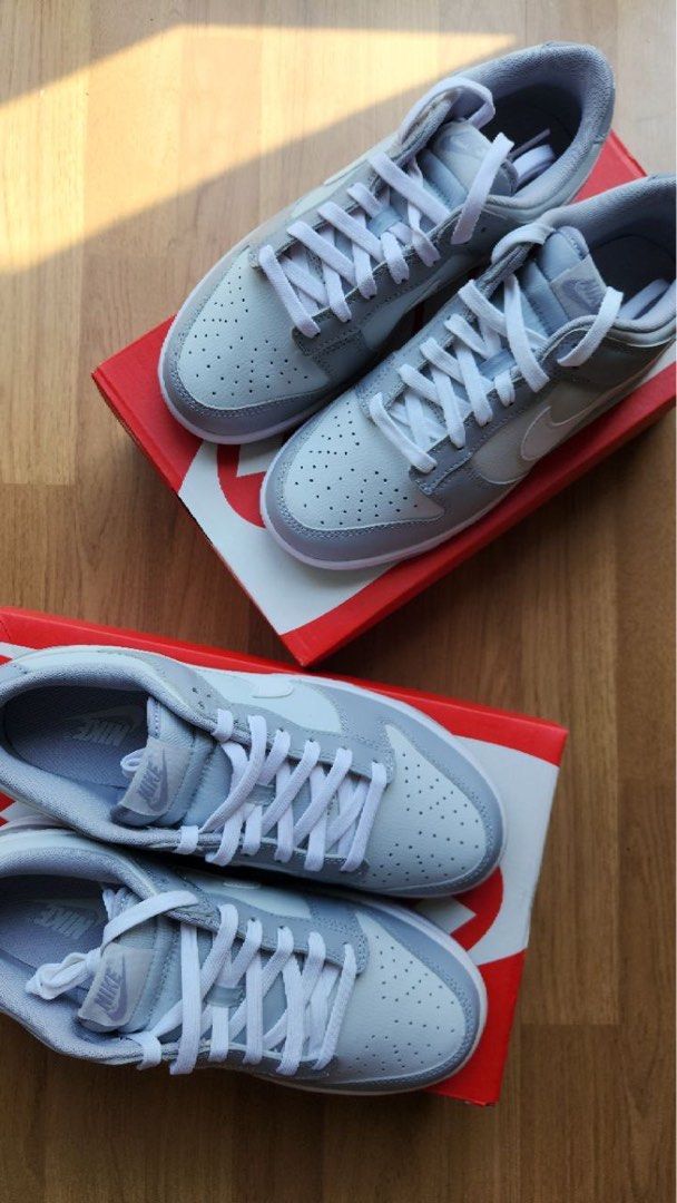 NIKE DUNK LOW ‘Two-Tone Grey’, Men's Fashion, Footwear, Sneakers on ...