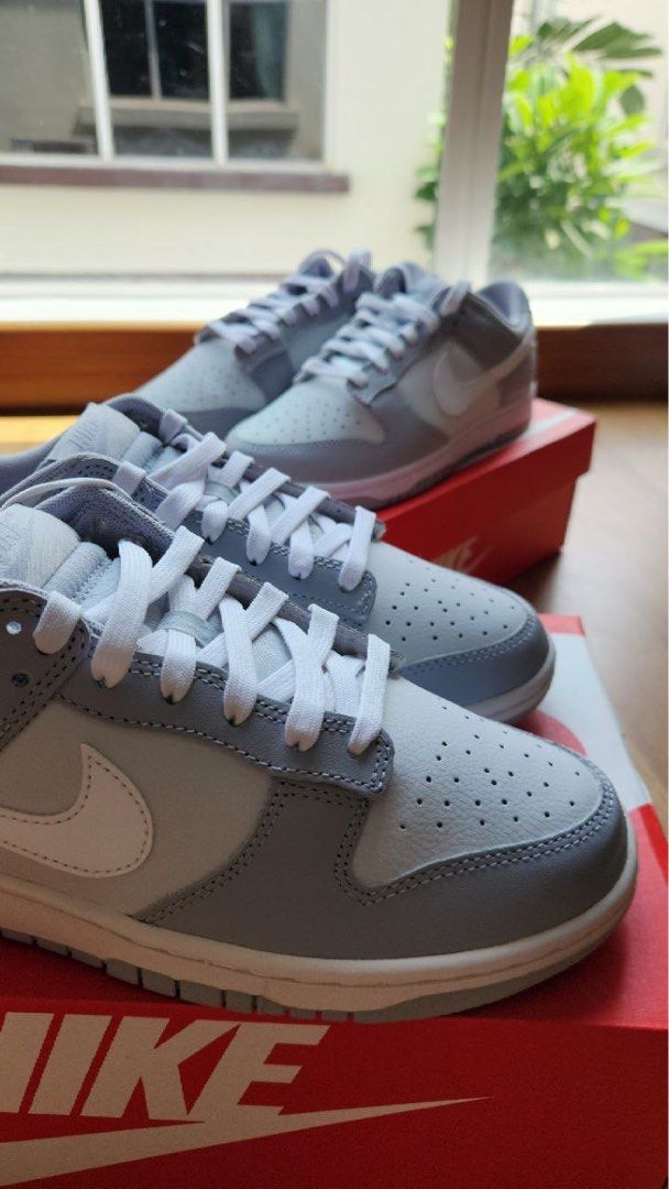 NIKE DUNK LOW ‘Two-Tone Grey’, Men's Fashion, Footwear, Sneakers on ...