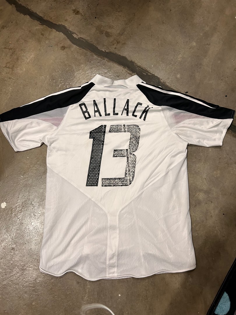 ORIGINAL Germany Home Retro Jersey 2004 with Nameset, Men's Fashion ...