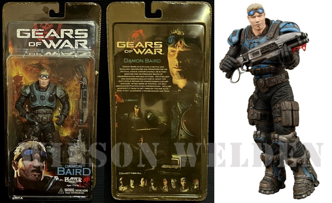 ORIGINAL NECA GEARS OF WAR 6" LOCUST DRONE (HEADSHOT)(AMAZON EXCLUSIVE ...