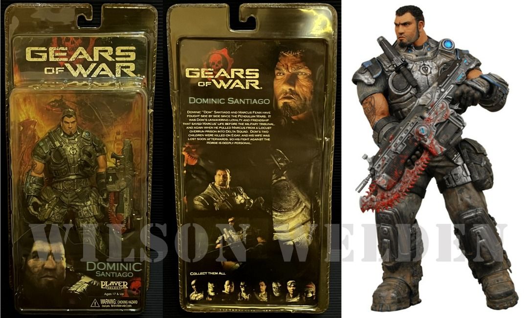 ORIGINAL NECA GEARS OF WAR 6" LOCUST DRONE (HEADSHOT)(AMAZON EXCLUSIVE ...