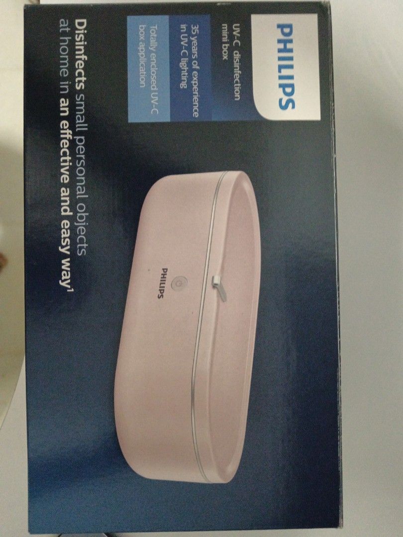Philip UV-C disinfection Mini Box, Furniture & Home Living, Cleaning & Homecare Supplies ...