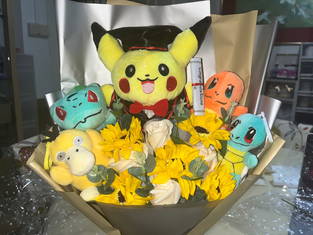Pokemon Graduation Big Bouquet, Hobbies & Toys, Stationery & Craft ...