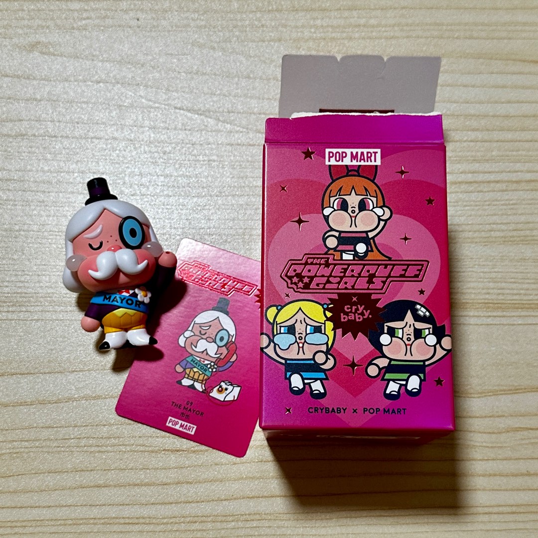 POP MART Powerpuff Girls Crybaby (Mayor), Hobbies & Toys, Toys & Games ...