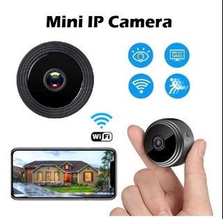 New Upgraded Live-view 4K FHD 8MP Mini WiFi IP Camera Built-in Battery ...