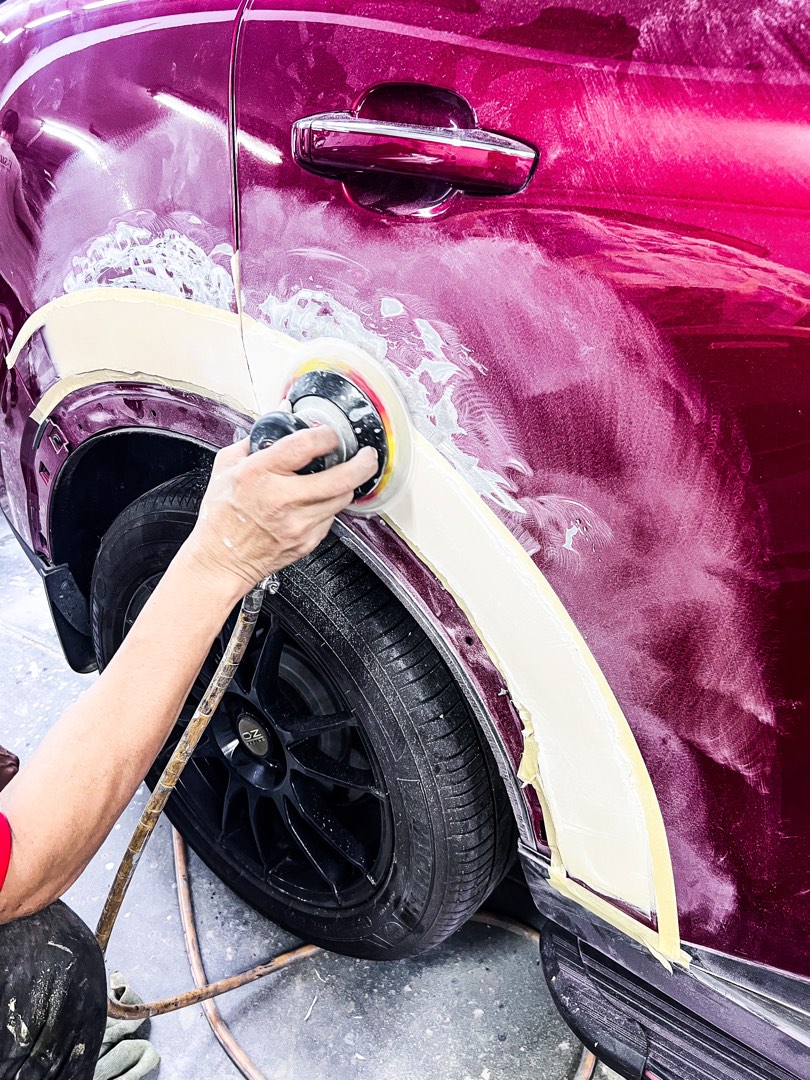 Affordable Price and Efficient downtime Respray Paint Repair Accident ...