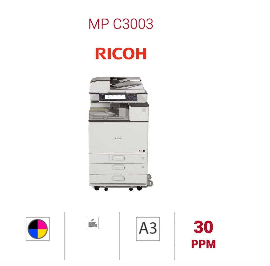 Ricoh MP C3003 Copier Machine | Colored Printer on Carousell