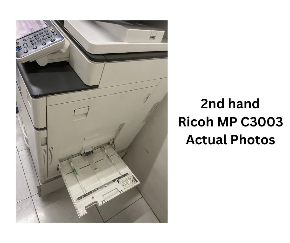 Ricoh MP C3003 Copier Machine | Colored Printer on Carousell
