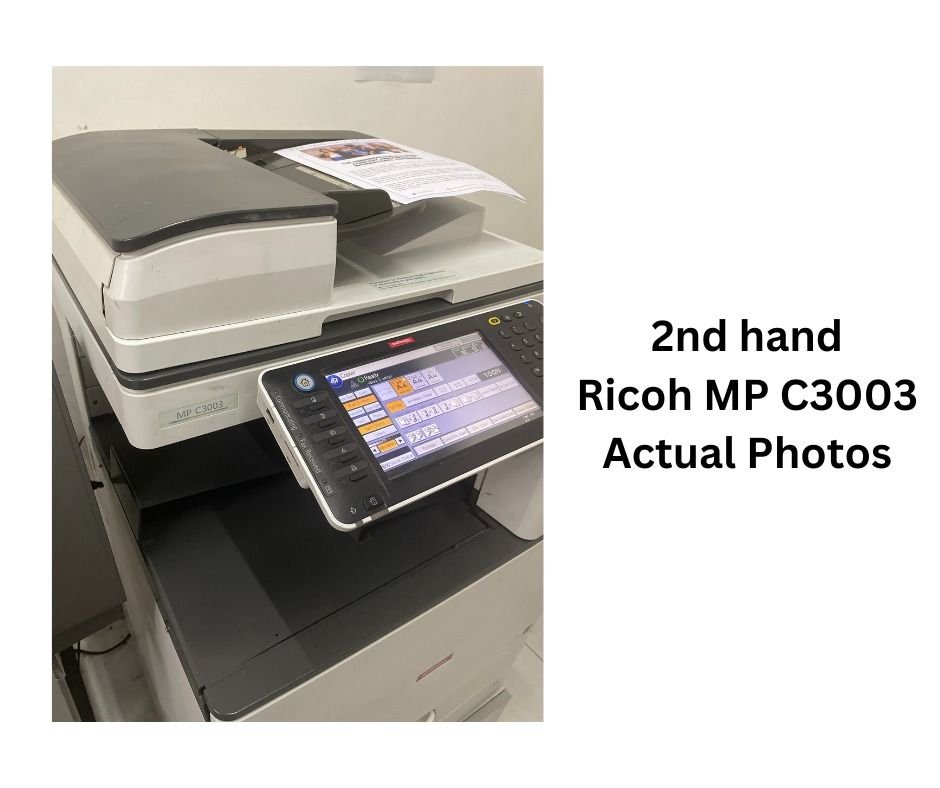 Ricoh MP C3003 Copier Machine | Colored Printer on Carousell