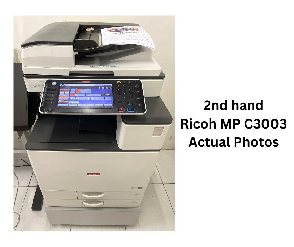 Ricoh MP C3003 Copier Machine | Colored Printer on Carousell