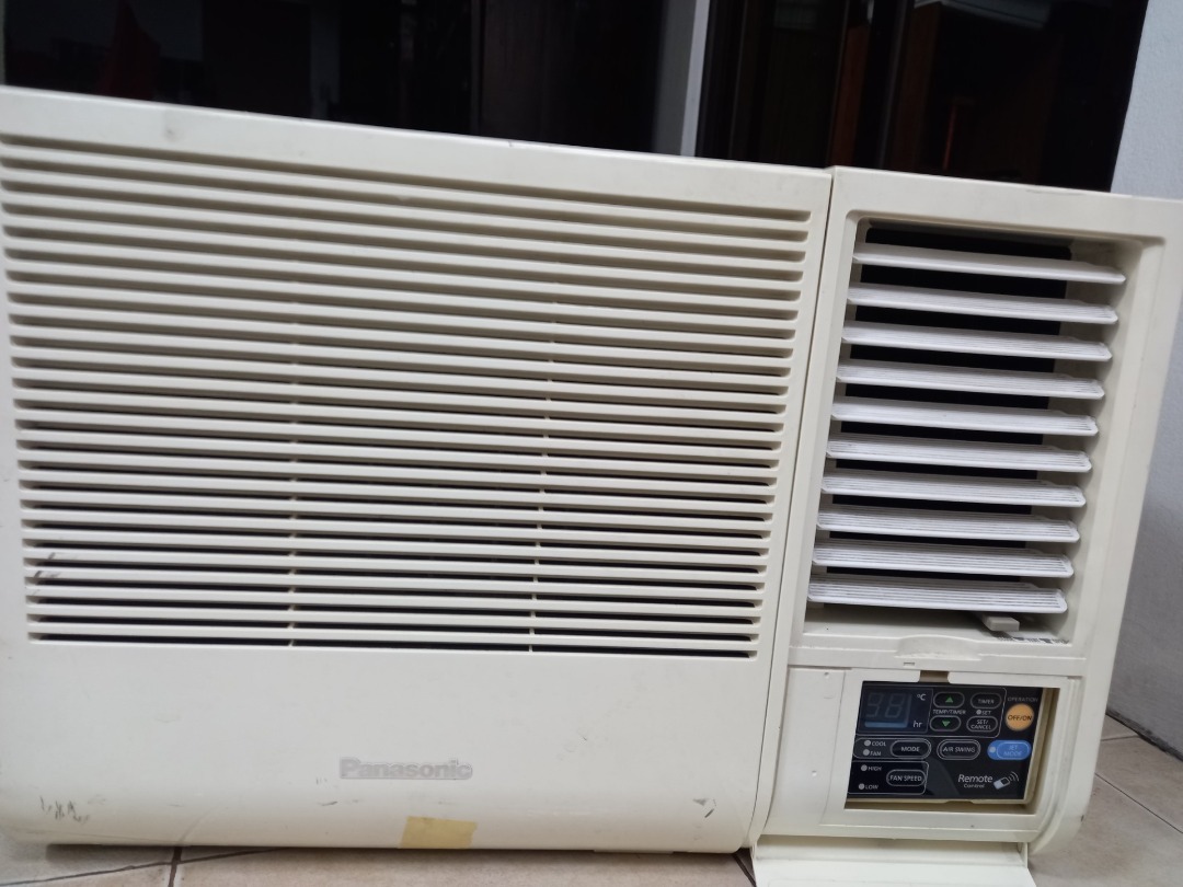 Sale PANASONIC 1.5HP AIRCON WITH REMOTE CONTROL AND TIMER Heavy Duty ...