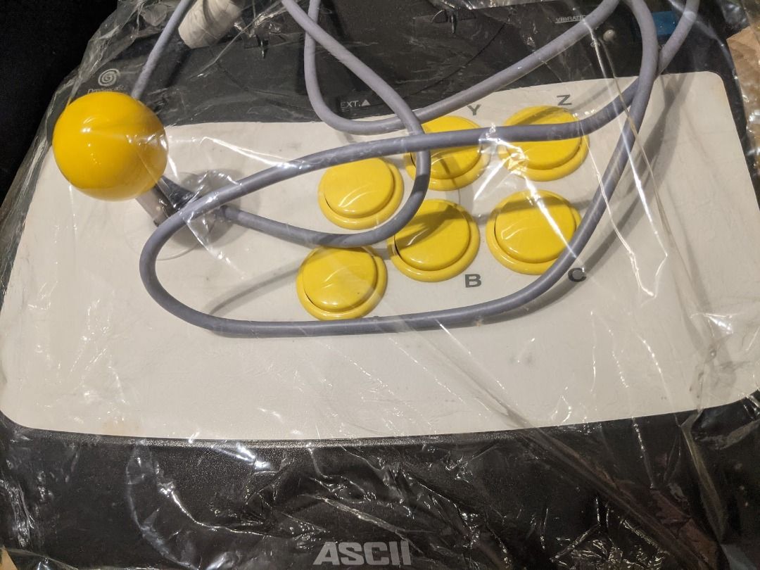 Sega Dreamcast ASCII Stick FT Capcom Version Street Fighter 日本製造 SNK 格鬥 ...