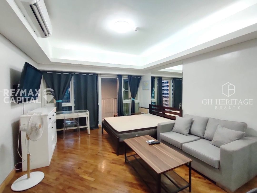 Spacious Studio Unit For Lease in The Manansala Tower, Rockwell ...