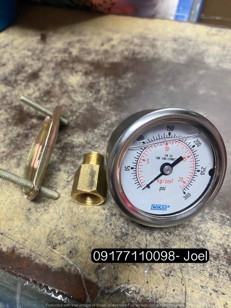 Stainless Pressure Gauge Wika brand, Commercial & Industrial ...