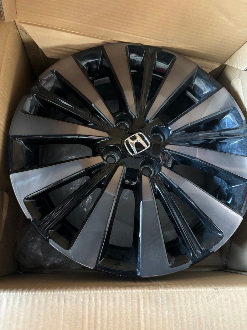 Stock rims Honda City RS 2024, Car Parts & Accessories, Mags and Tires ...