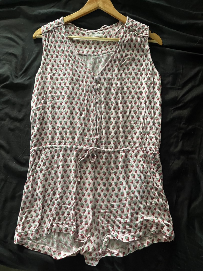 Summer Romper Mango, Women's Fashion, Dresses & Sets, Rompers on Carousell