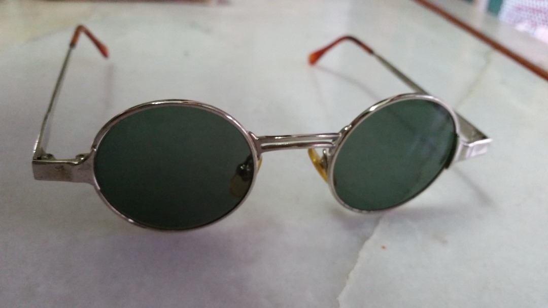 Sun Eye Glasses Dark Shade Spectacles Specs Sun Kaca Mata Cermin Hitam ...